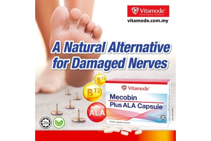 Vitamode Mecobin Plus ALA Capsule 60's