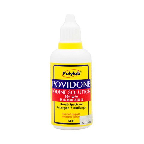 Polylab Povidone Iodine Solution 10% w/v 60 ml